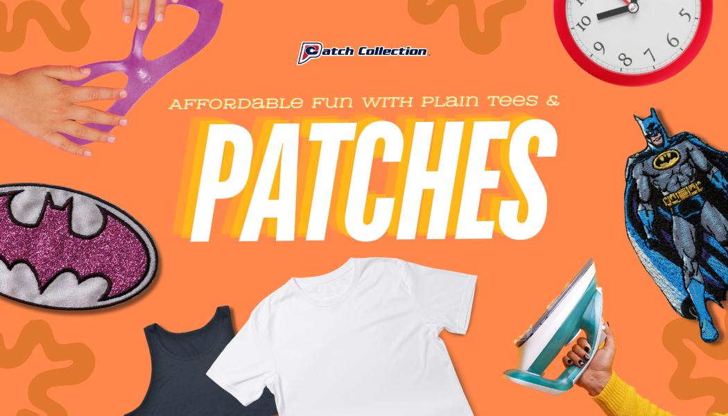 DIY Kids' Shirts: Affordable Fun with Plain Tees and Patch Collection