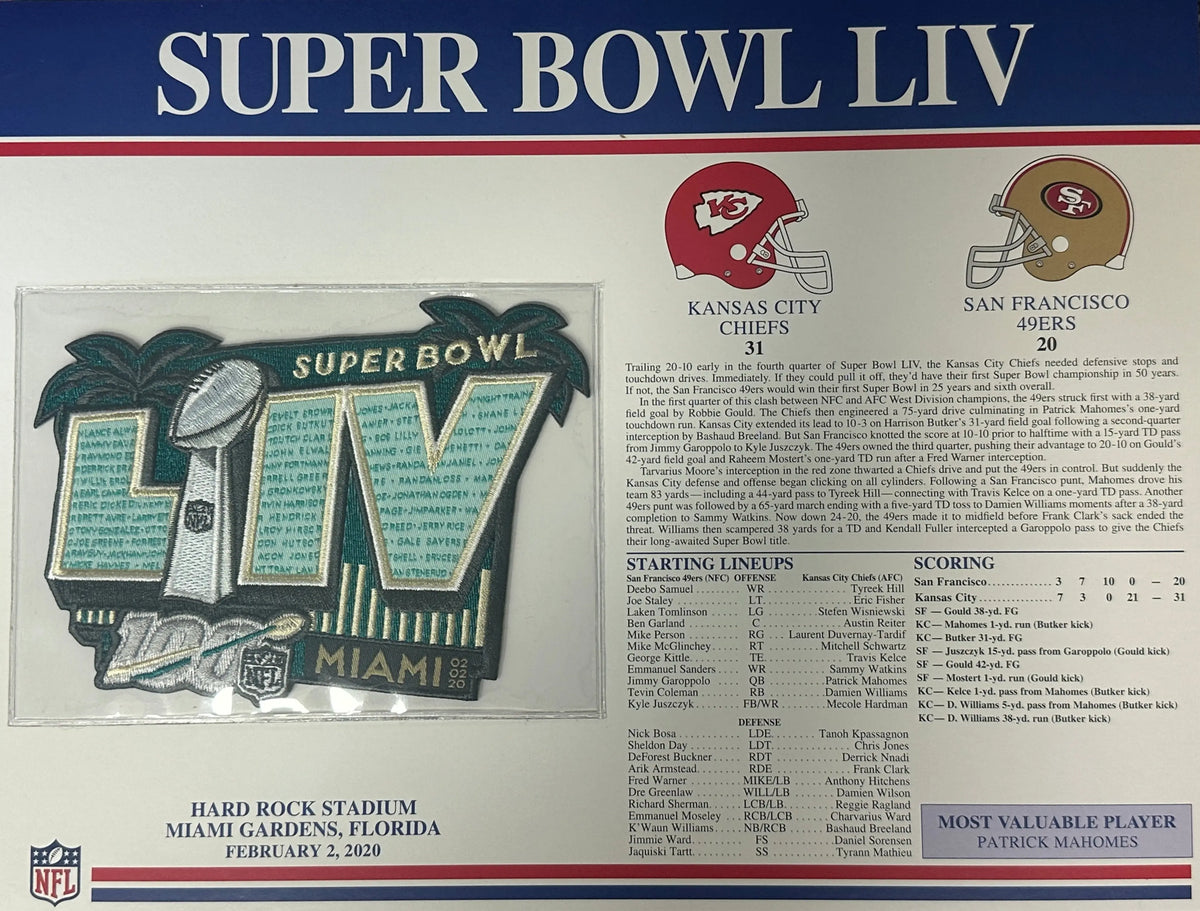 Super Bowls – Patch Collection