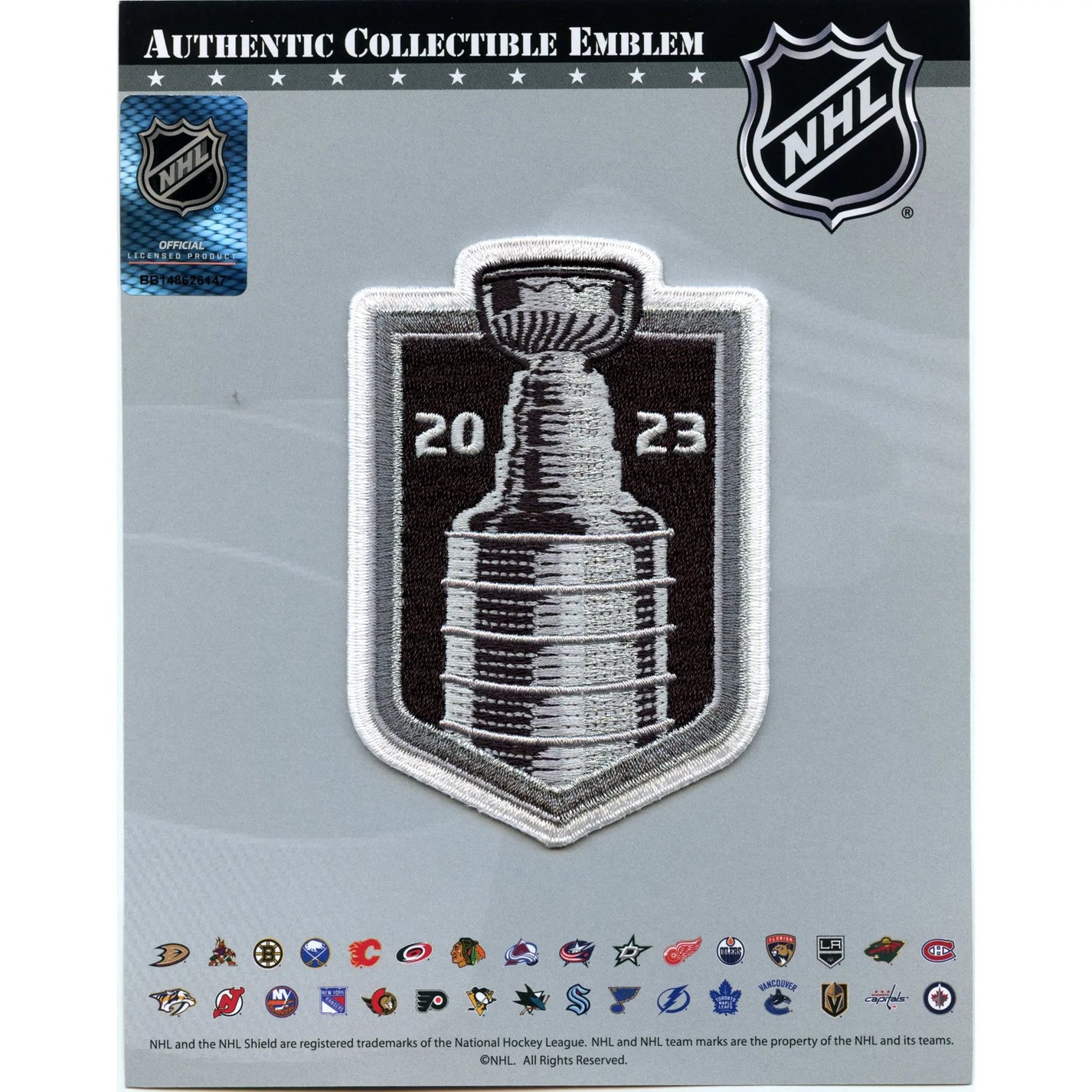 2023 NHL Stanley Cup Final Embroidered Jersey Patch Florida Panthers L ...