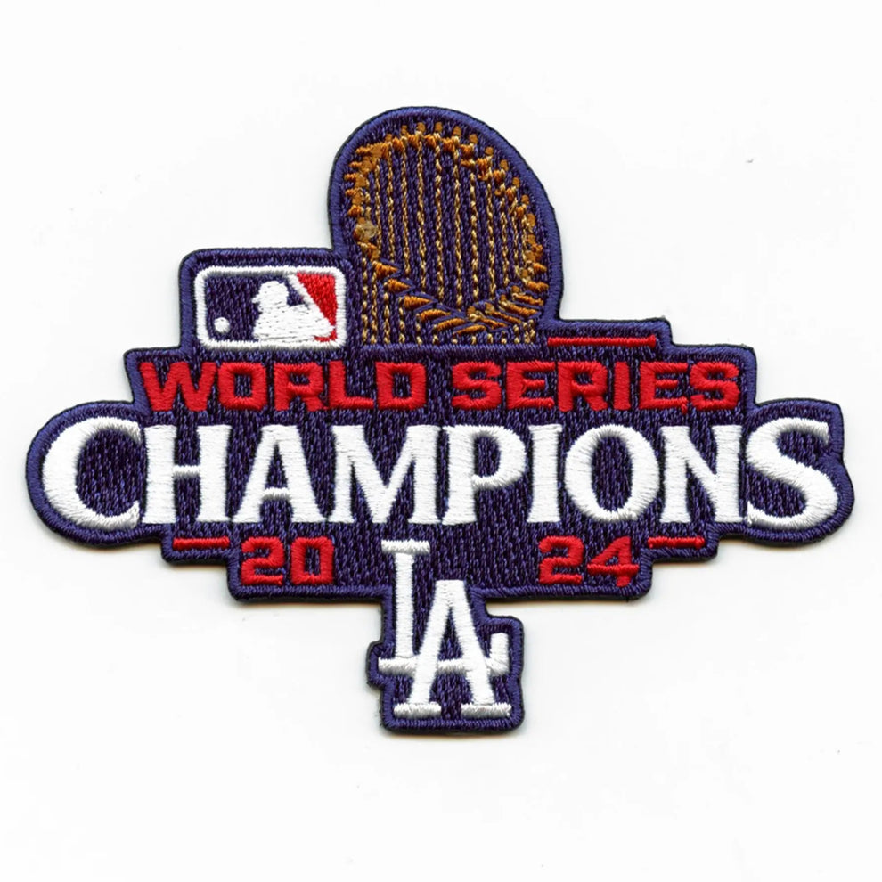 2024 MLB World Series Champions Los Angeles Dodgers Jersey Patch ...
