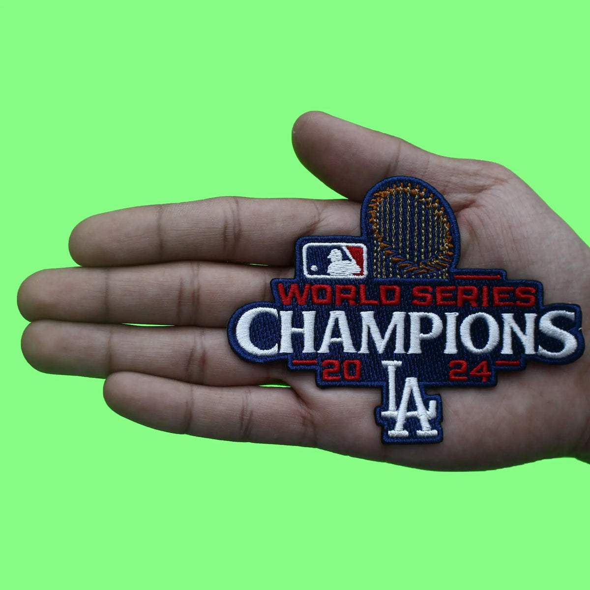 2024 MLB World Series Champions Los Angeles Dodgers Jersey Patch ...