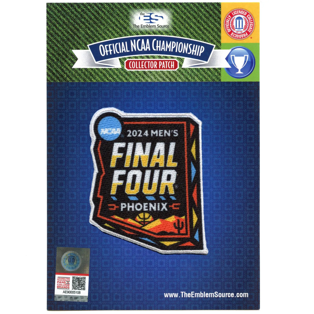 2024 Men's NCAA Final Four Phoenix Final Four Jersey Patch – Patch ...