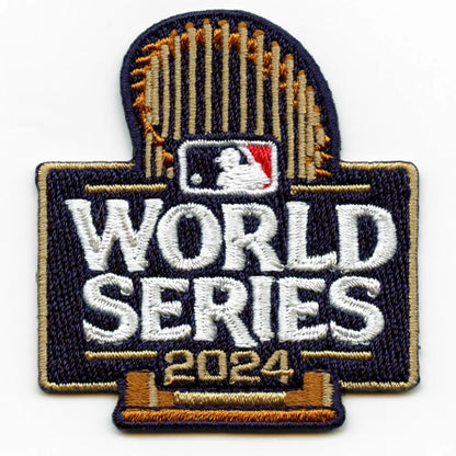 2024 MLB World Series Hat Jersey Patch Embroidered New York Yankees Lo ...