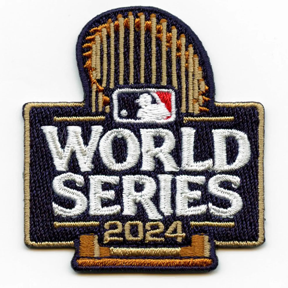 2024 MLB World Series Hat Jersey Patch Embroidered New York Yankees Lo ...