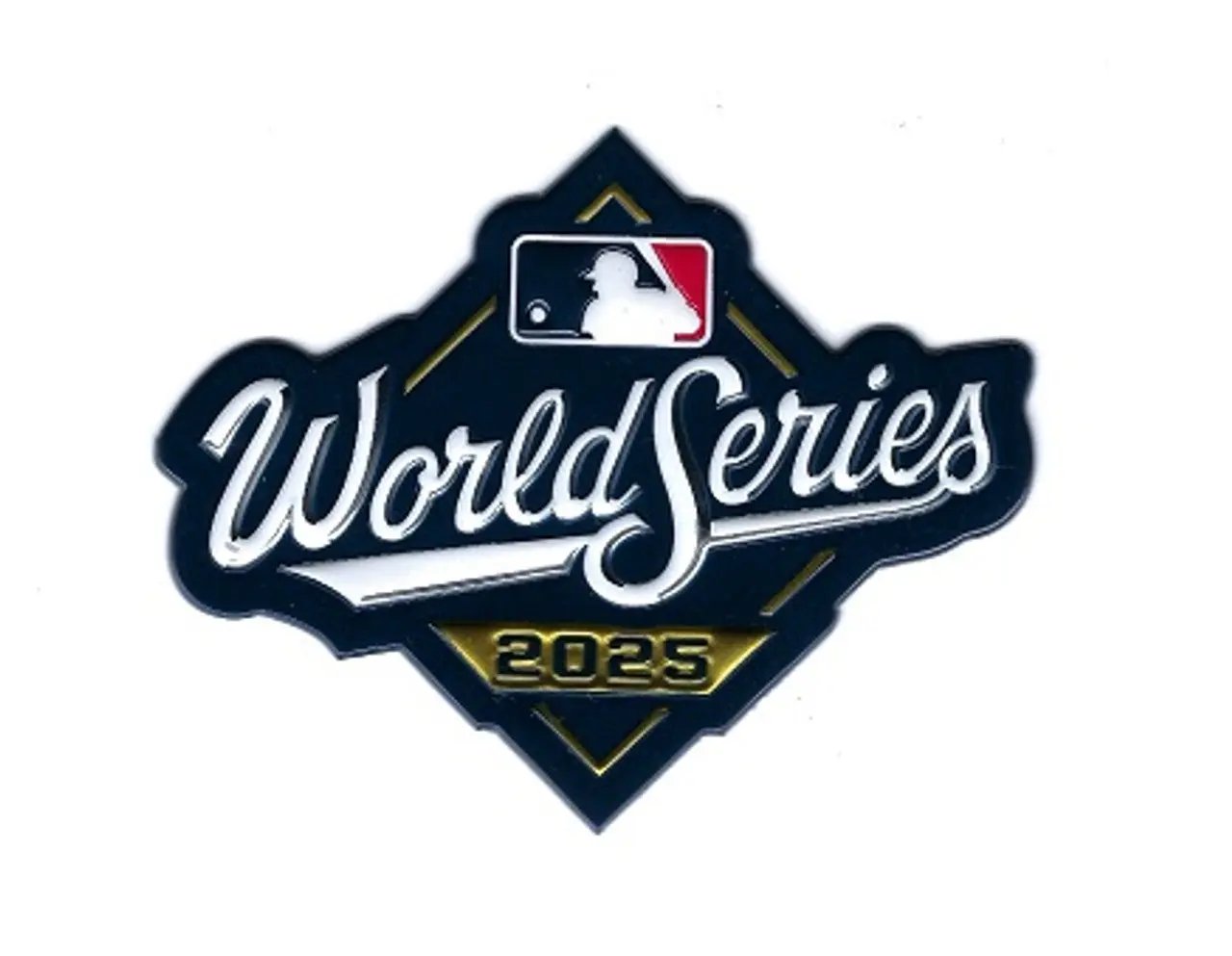 2025 MLB World Series Jersey Patch Los Angeles Dodgers Toronto Blue Ja ...