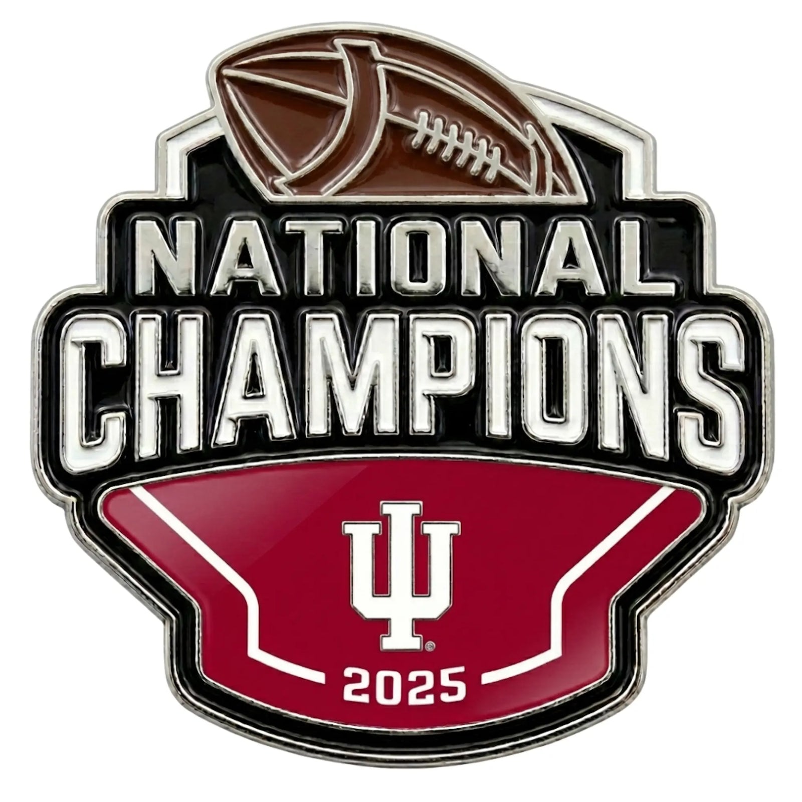 2025 NCAA College National Champions Indiana Hoosiers Pin – Patch ...