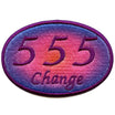 555 Angel Numbers Patch Change Mythology Psychic Embroidered Iron On ...