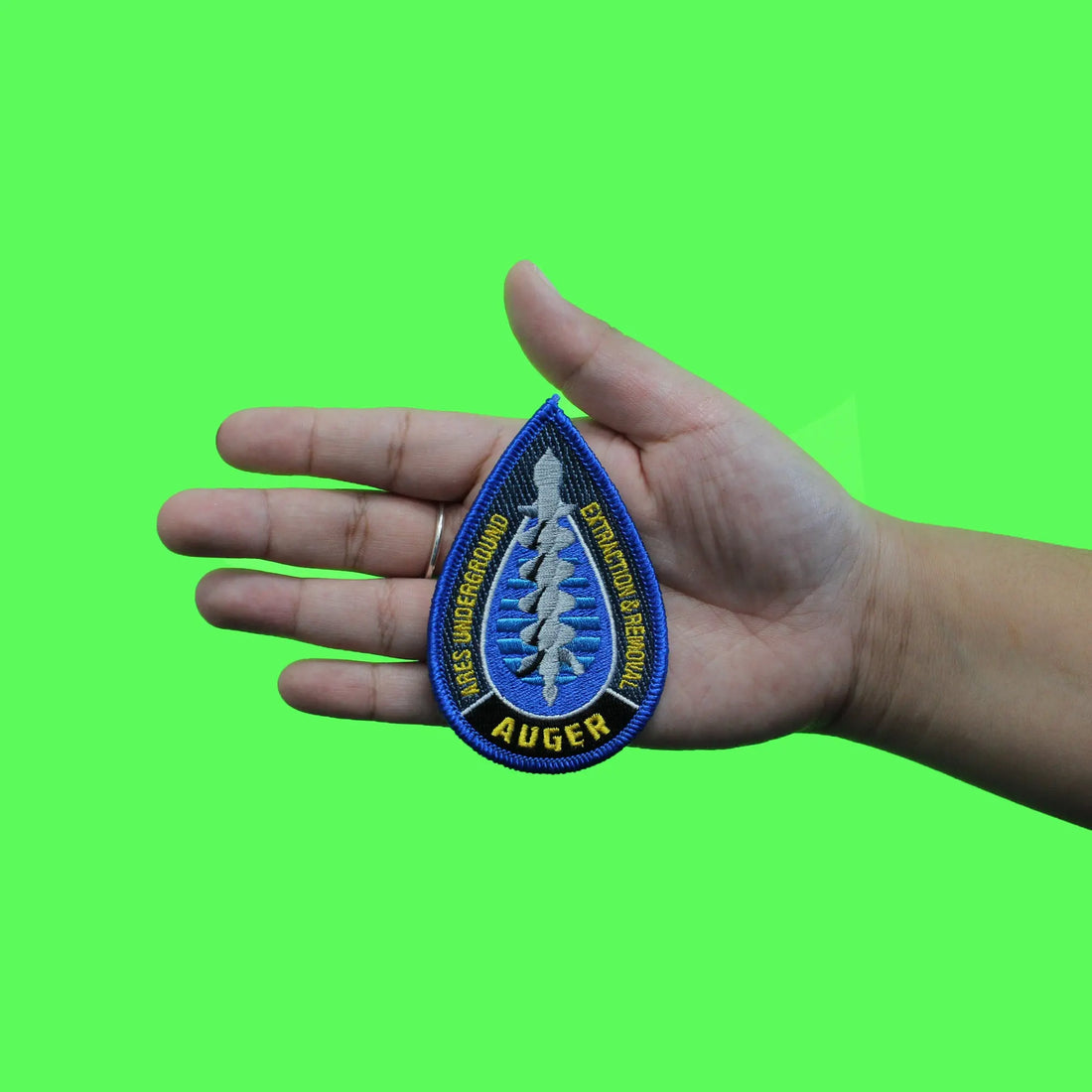 For All Of Mankind Patch Auger Extraction And Removal Ares Underground ...