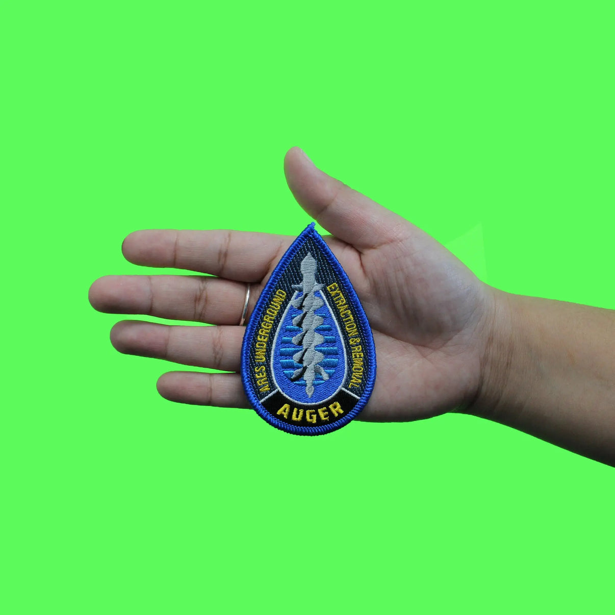 For All Of Mankind Patch Auger Extraction And Removal Ares Underground ...