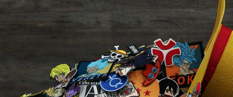 Anime Patches - 1000's Of Embroidered & Iron On Anime Patch Shop ...