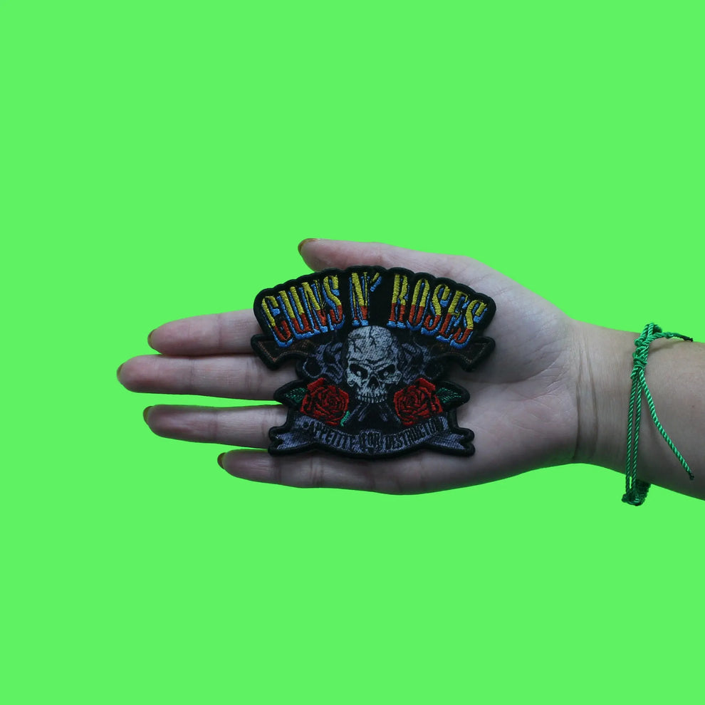 Appetite For Destruction Patch Guns N' Roses Rock Band Sublimated Embr – Patch Collection