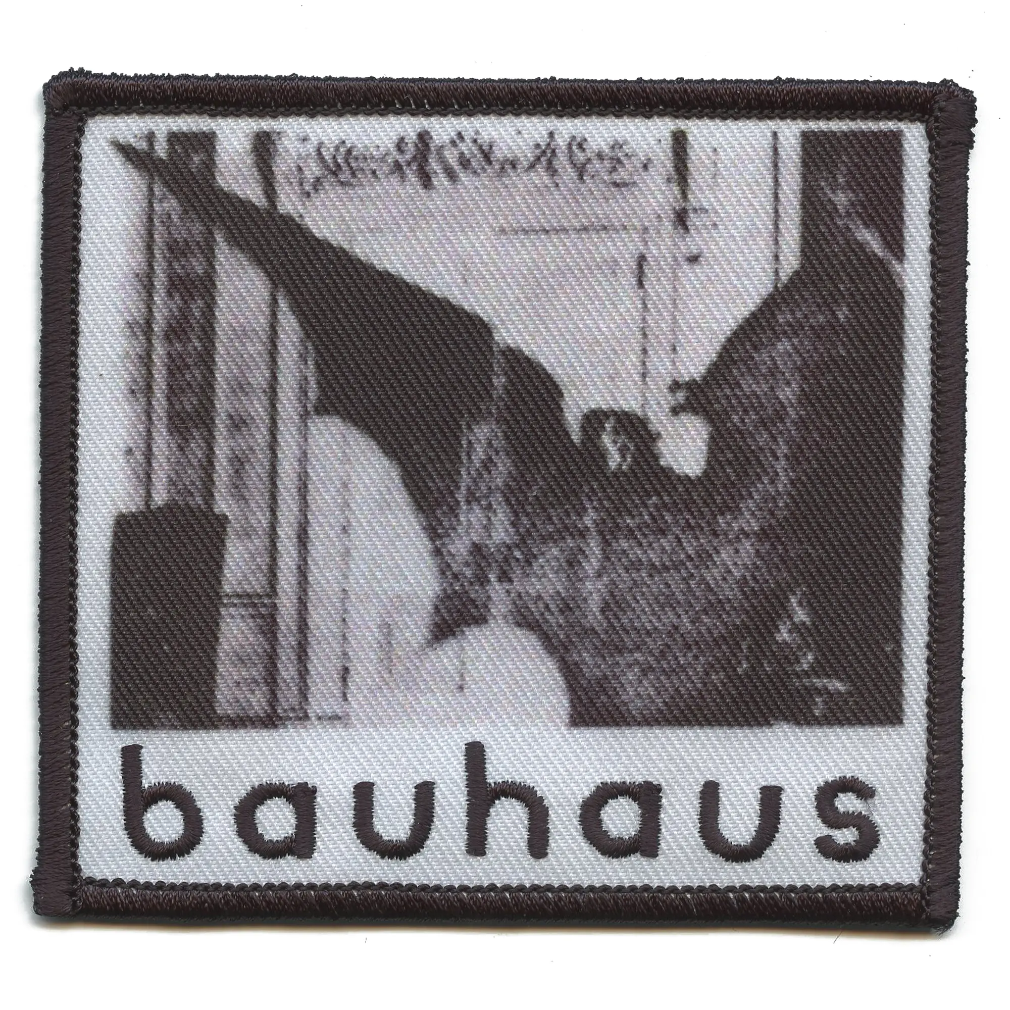 Bauhaus Bat Bela Lugosi Patch Is Dead Rock Sublimated Embroidery Iron ...