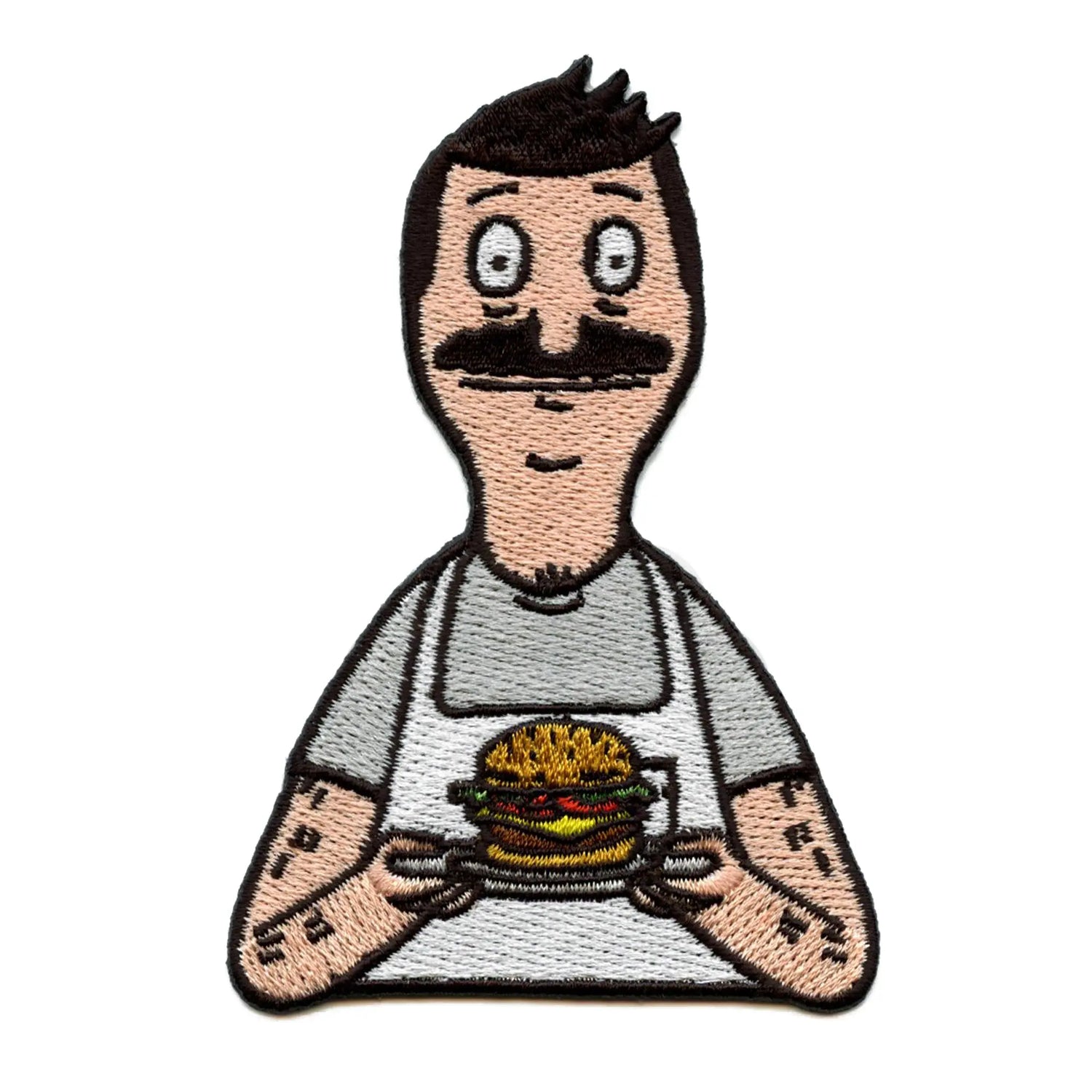 Bob's Burger Bob Patch Restaurant TV Show Sitcom Embroidered Iron On ...