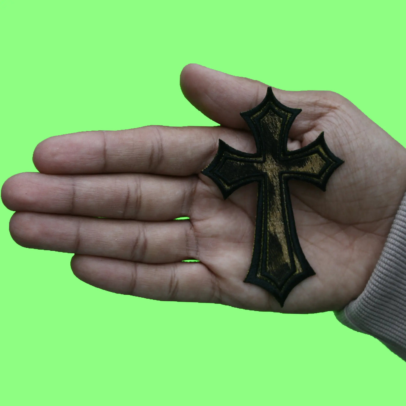 Cheetah Y2k Cross Patch Animal Print Aesthetic Embroidered Applique Ir ...