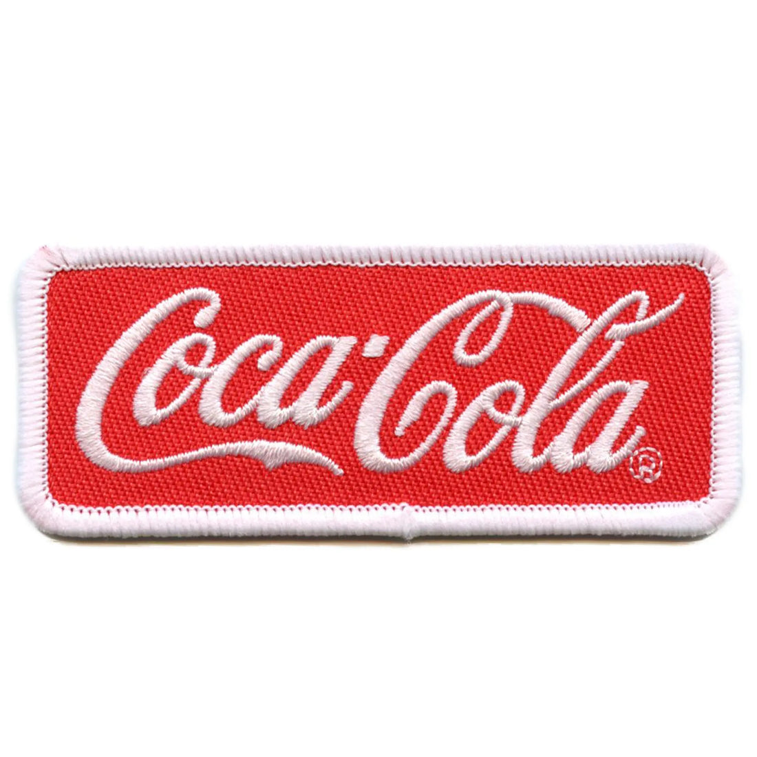 Coca Cola Logo Patch Delicious Cold Beverage Embroidered Iron On ...