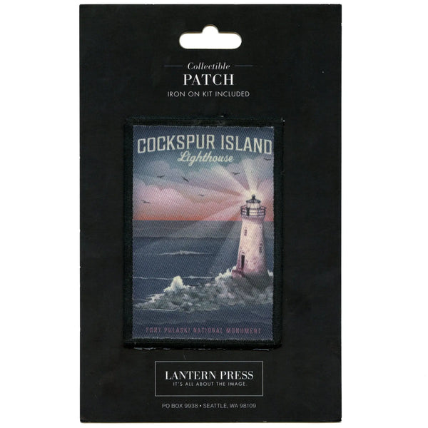Cockspur Island Lighthouse Patch Fort Pulaski National Monument Sublim – Patch Collection