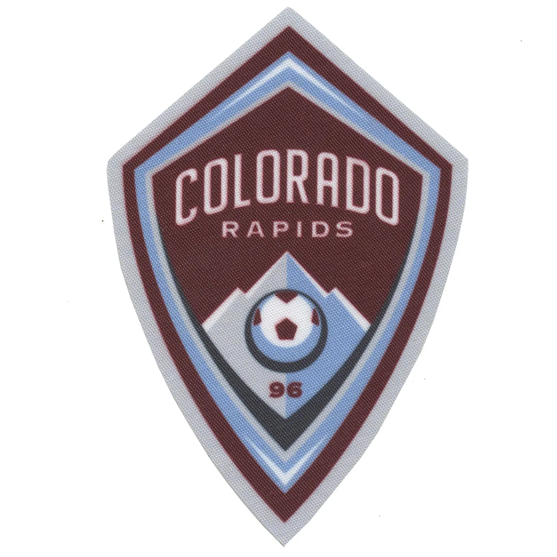 Colorado Rapids Primary Team Crest Pro-Weave Jersey Patch – Patch ...