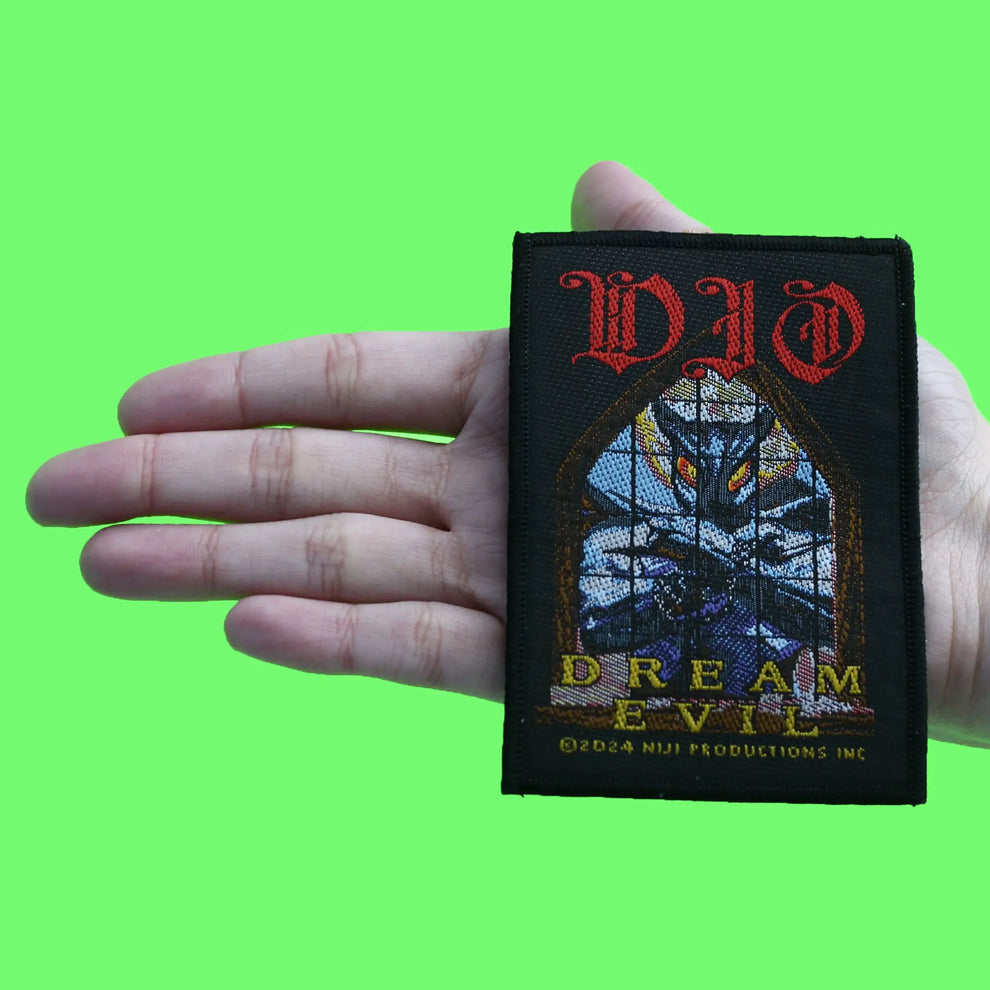 Dio Dream Evil Patch Rock Band Mascot Woven Iron On – Patch Collection