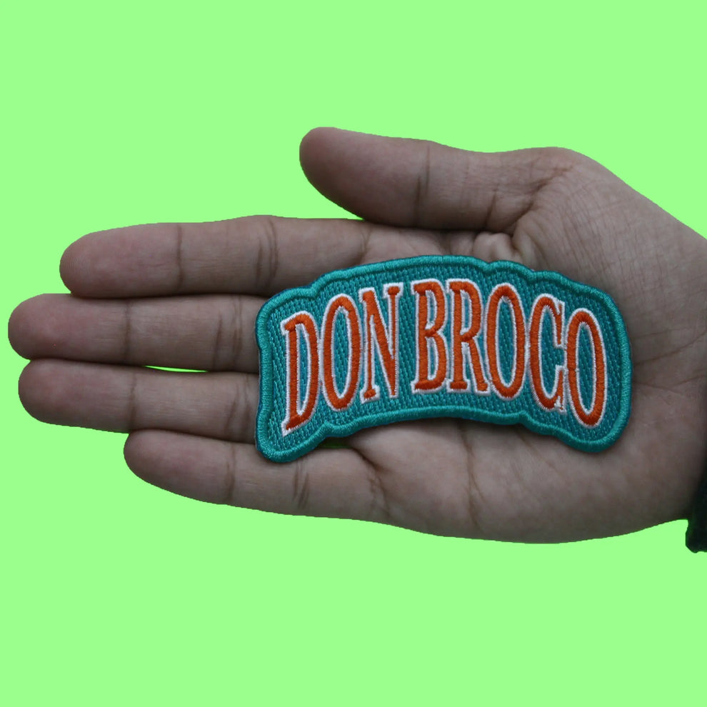 Don Broco Rock Patch Music Standard Logo Embroidered Iron On – Patch ...