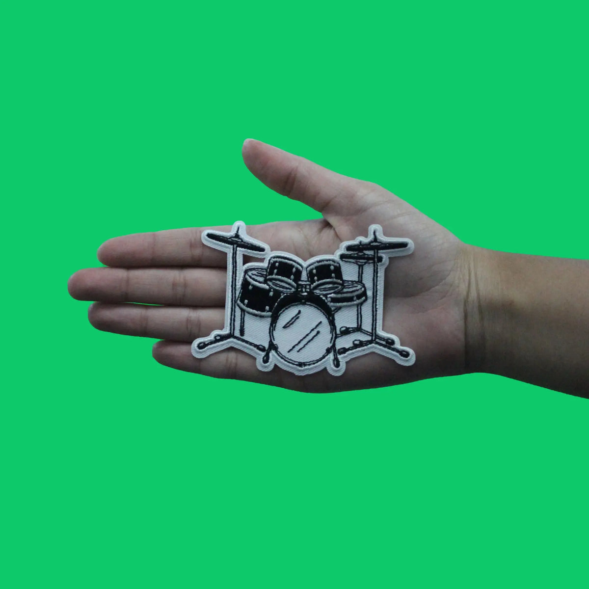 Drum Kit Rock Patch Genre Music Musician Embroidered Iron On – Patch ...