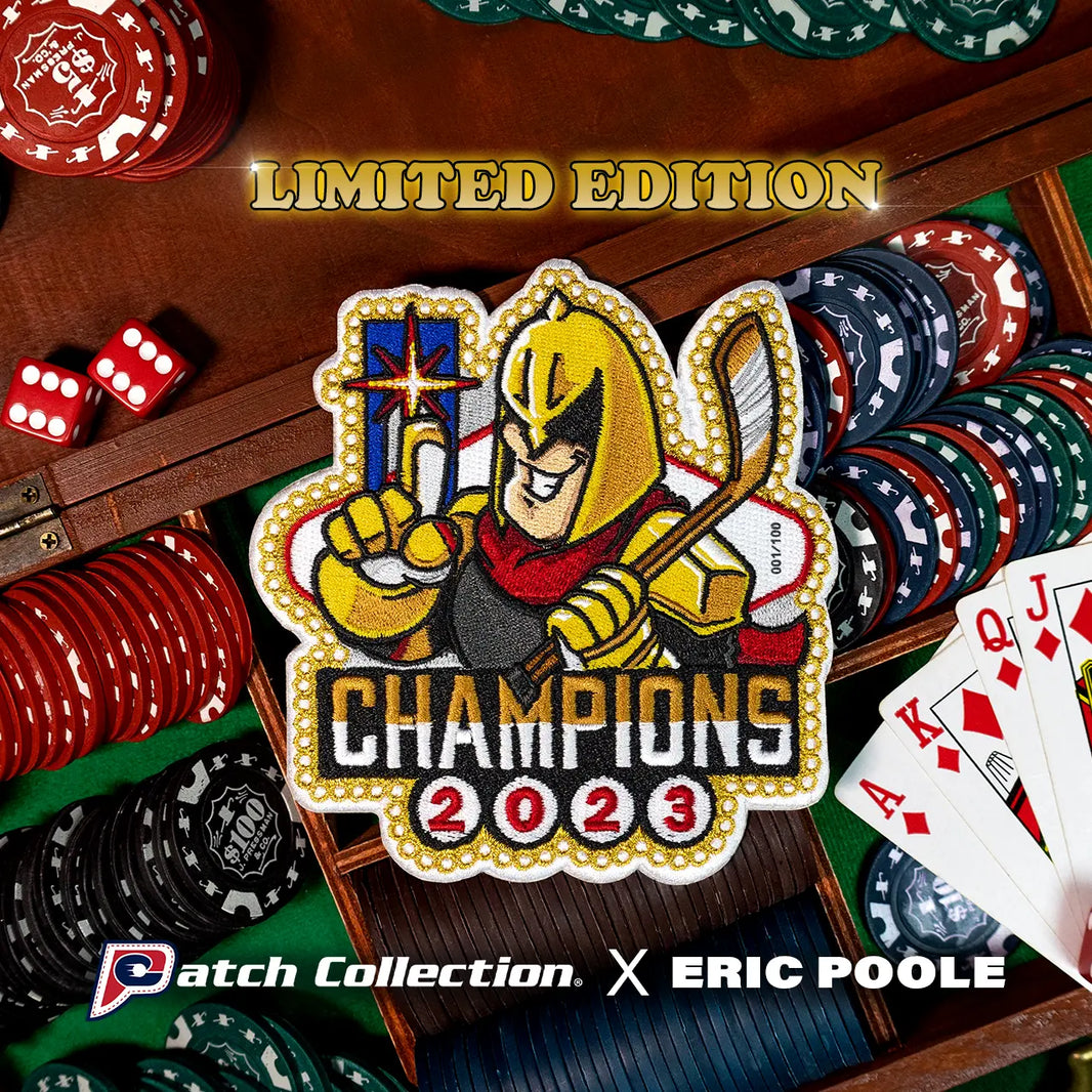 2023 Champions Las Vegas Nevada Knight Mascot Hockey Parody Embroidere ...