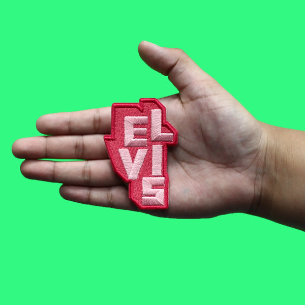 Elvis Presley Name Letters Patch Legend Rock King – Patch Collection