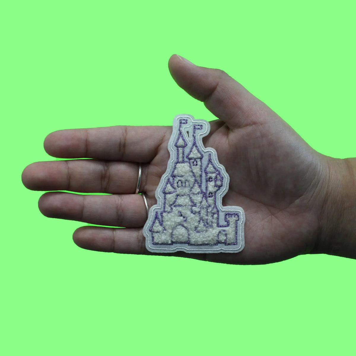 Enchanted Fairy Tale Castle Patch Magical Iconic Embroidered Iron on ...