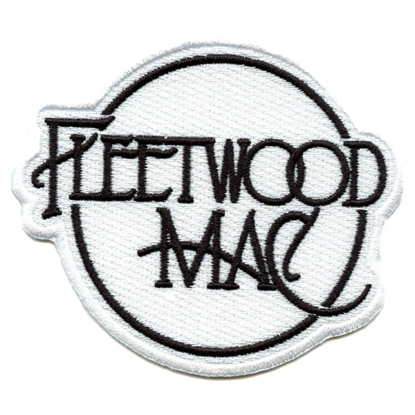 Fleetwood Mac Round Patch Classic Band Logo Embroidered Iron On – Patch ...