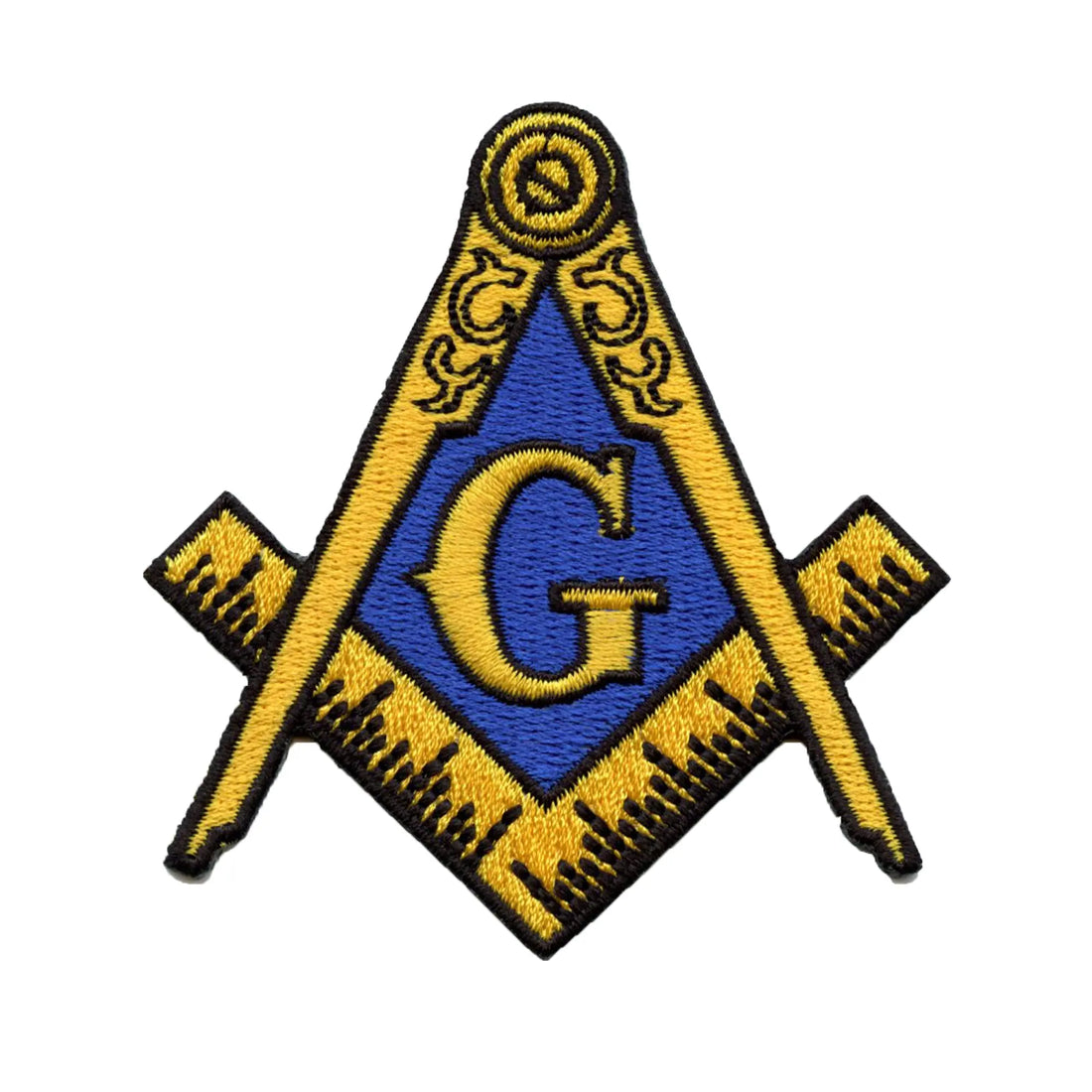 Freemason Fraternal Symbol Patch Brotherhood Masonry Embroidered Iron ...