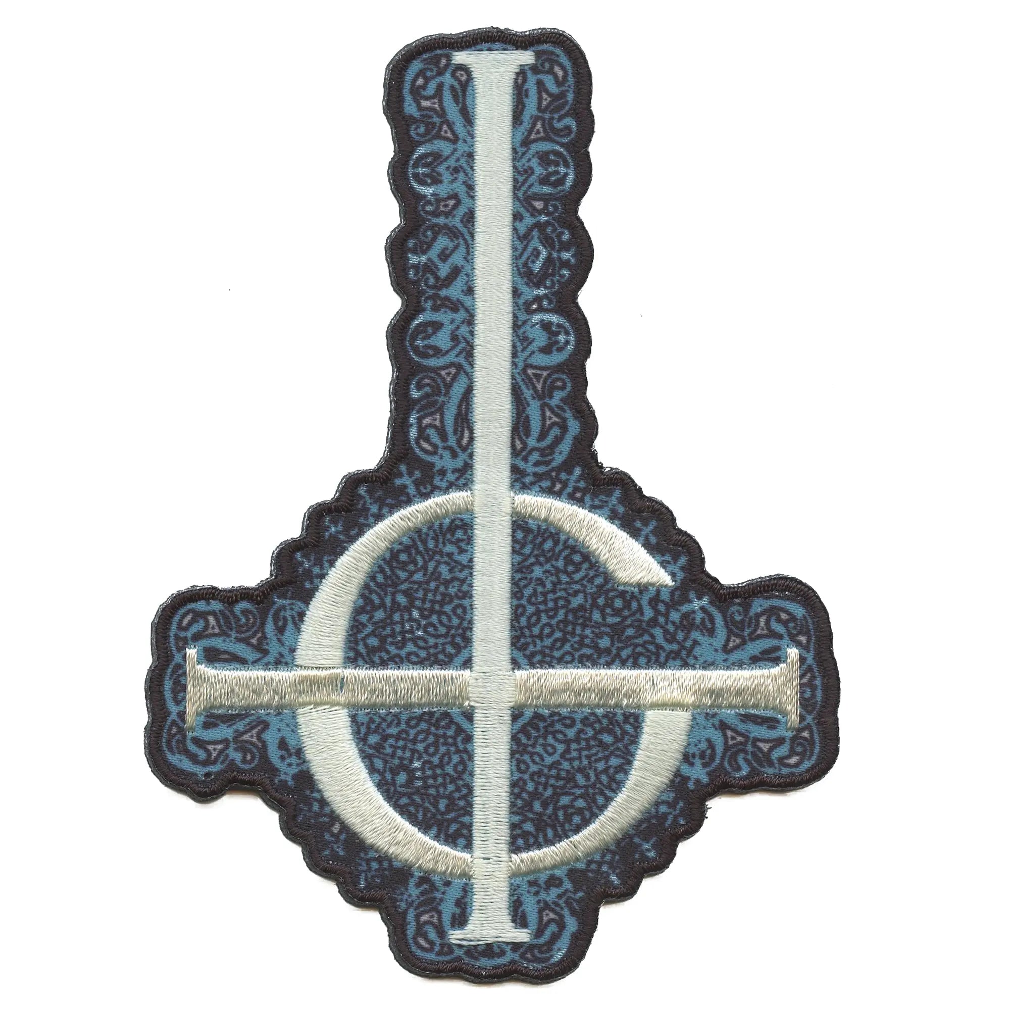 Ghost Rock Band Patch Opus Grucifix Upside Down Sublimated Embroidery ...