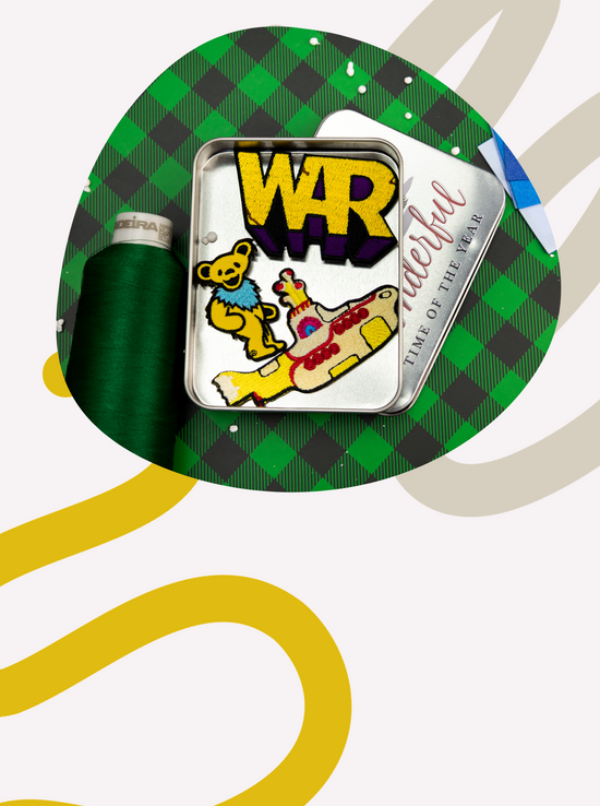 Patch Collection – 1000’s of Iron-On, Embroidered, Sew On Patches