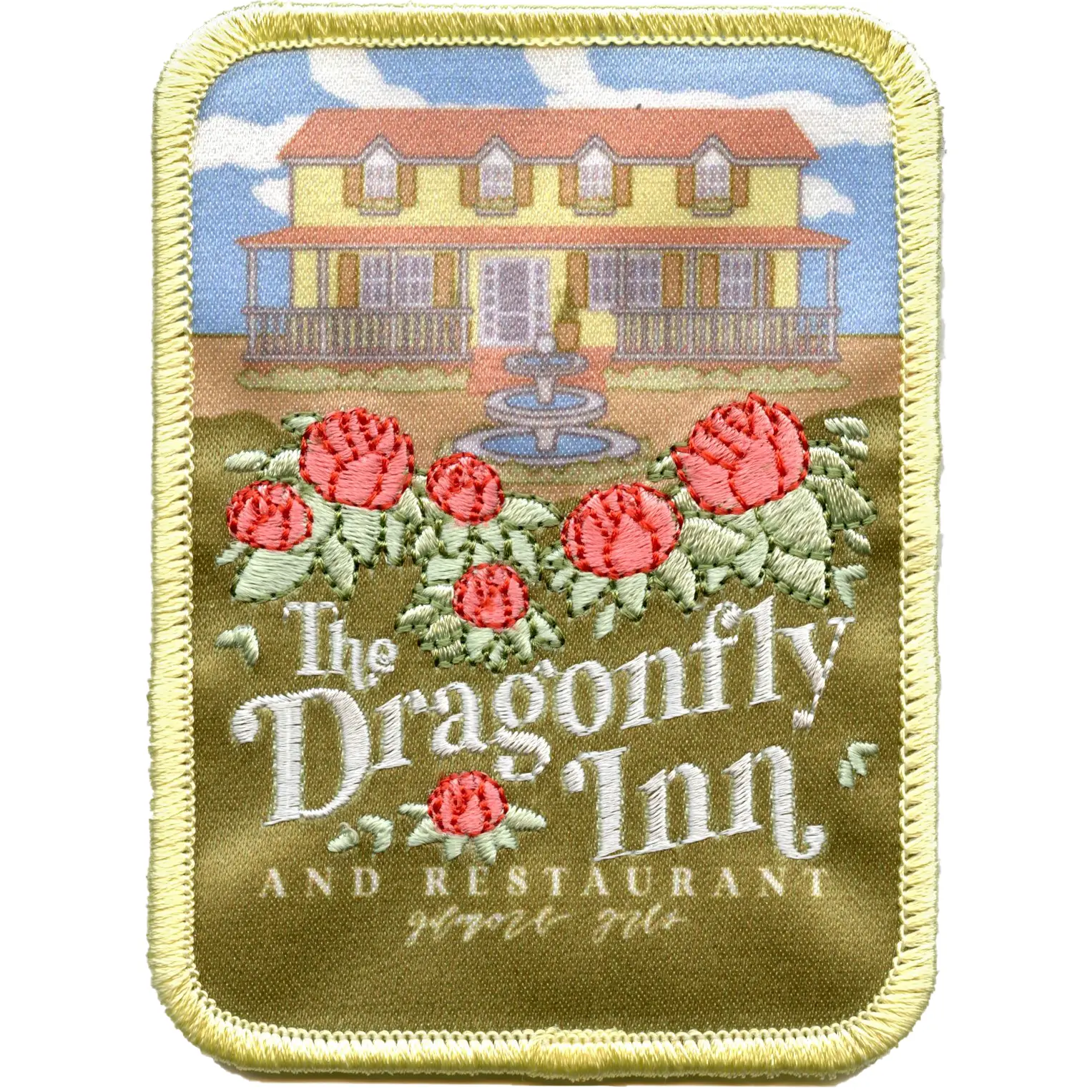 Gilmore Girls TV Patch The Dragonfly Inn Embroidered Iron On – Patch ...