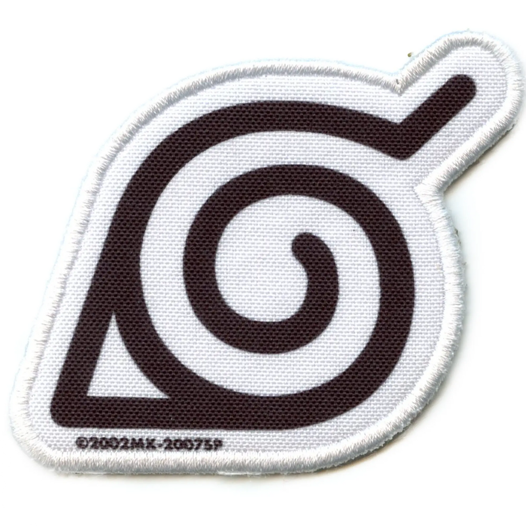 Hidden Village Leaf Patch Symbol Naruto Shippuden Sublimated Embroider ...