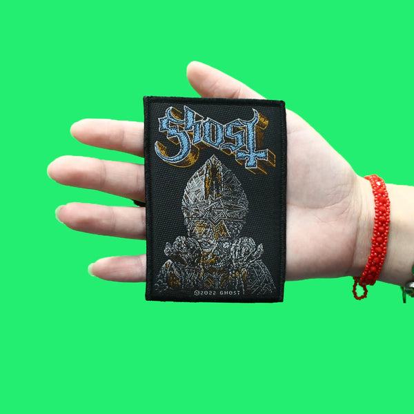 Ghost Impera Album Cover Patch Psychedelic Hevy Rock Woven Iron On – Patch Collection