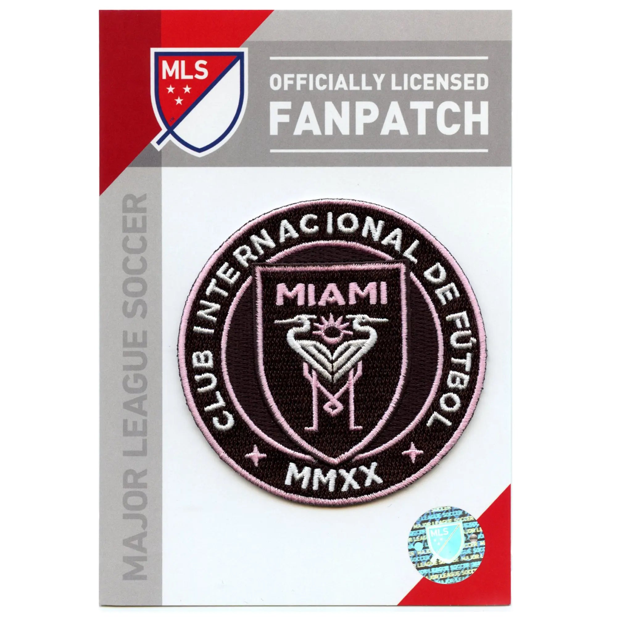 Club International of Futbol Miami MLS Crest Embroidered Jersey Patch ...