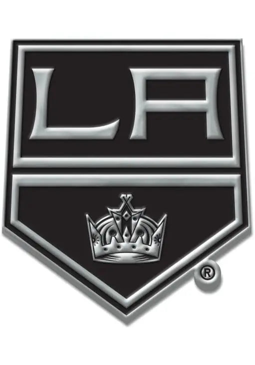 Los Angeles Kings Shield Logo Chrome Free Form Car Auto Emblem – Patch ...
