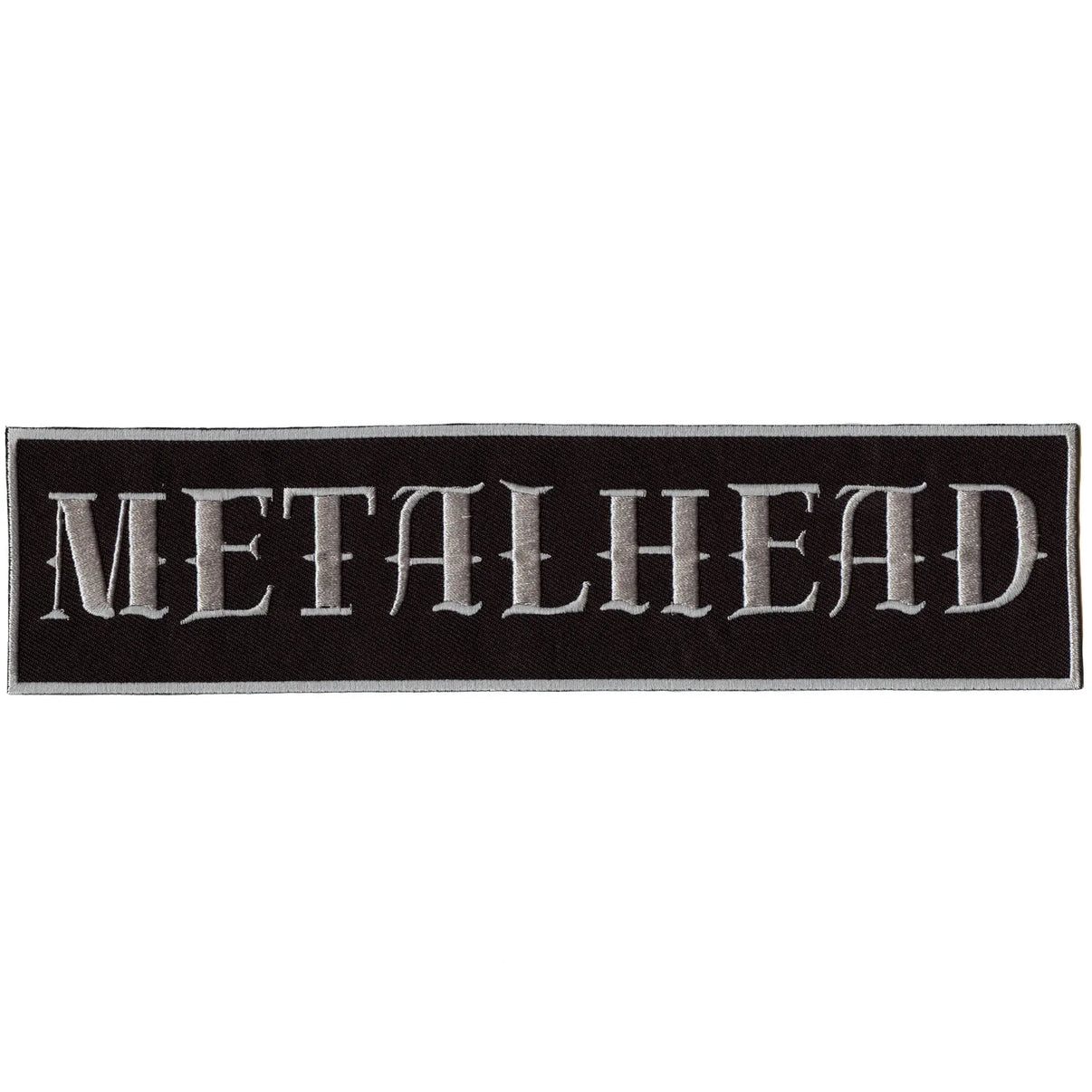 Metalhead Music Back Patch XL Embroidery Iron On – Patch Collection