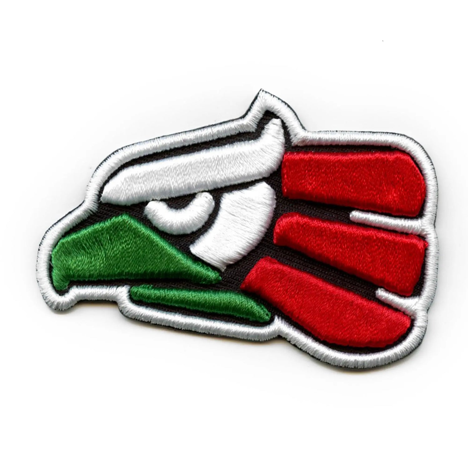 Hecho En Mexico Eagle Puff Patch Aguila Raza Country Embroidered Iron ...