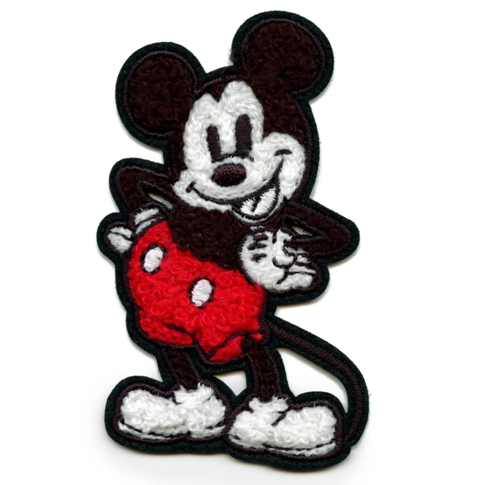 Disney Mickey Mouse Patch Full Body Pose Chenille Iron On – Patch ...