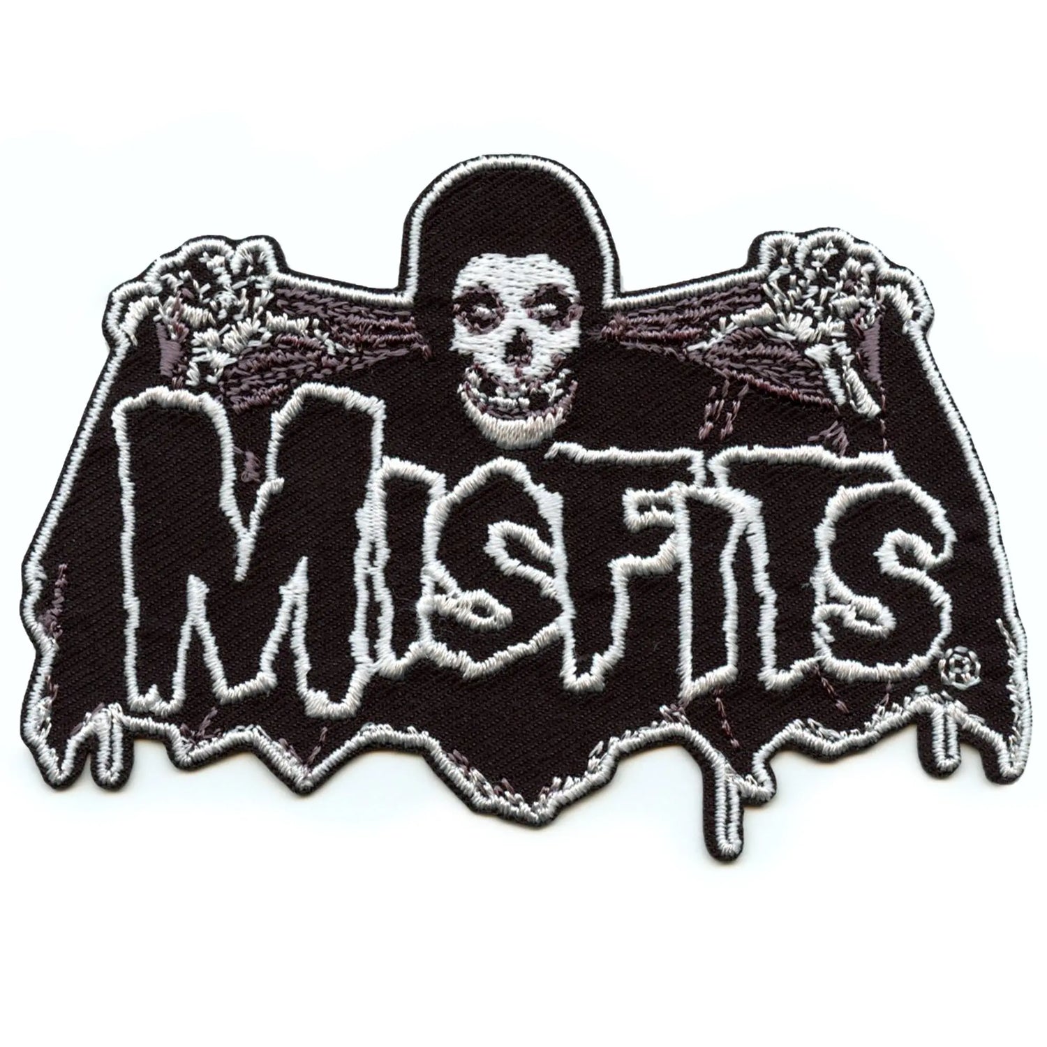 Misfits Old School Bat Fiend Patch Punk Rock Band Embroidered Iron On – Patch Collection