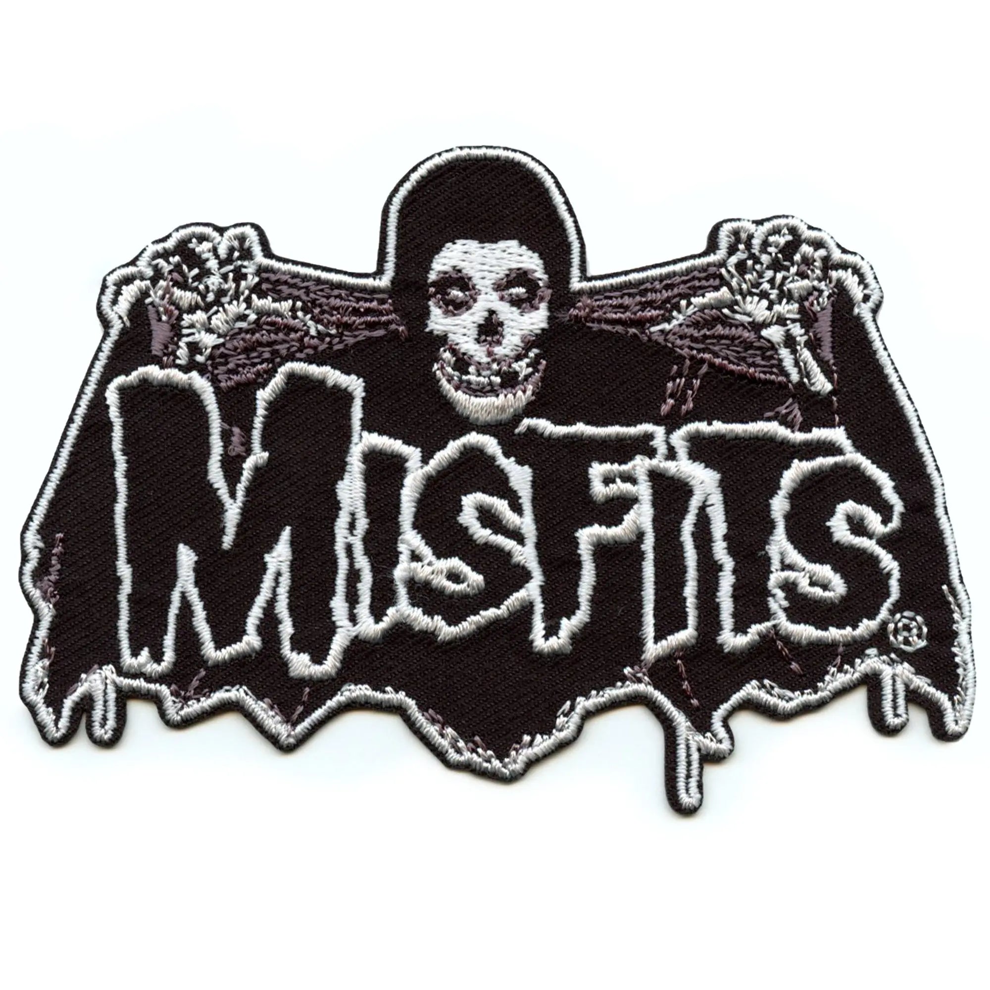 Misfits Old School Bat Fiend Patch Punk Rock Band Embroidered Iron On – Patch Collection
