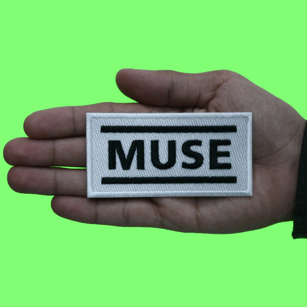 Muse Rock Band Patch Music Standard Logo Embroidered Iron On – Patch ...