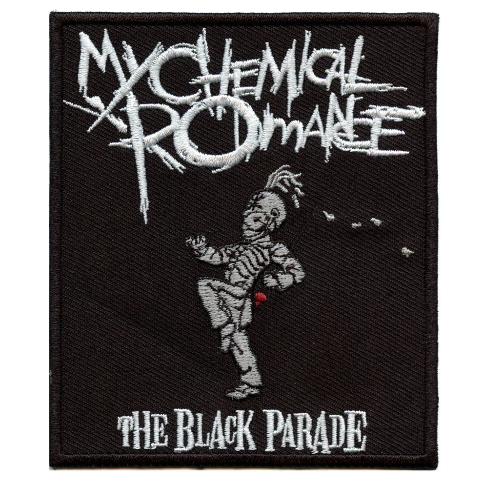 My Chemical Romance Patch The Black Parade Album Logo Embroidered Iron ...