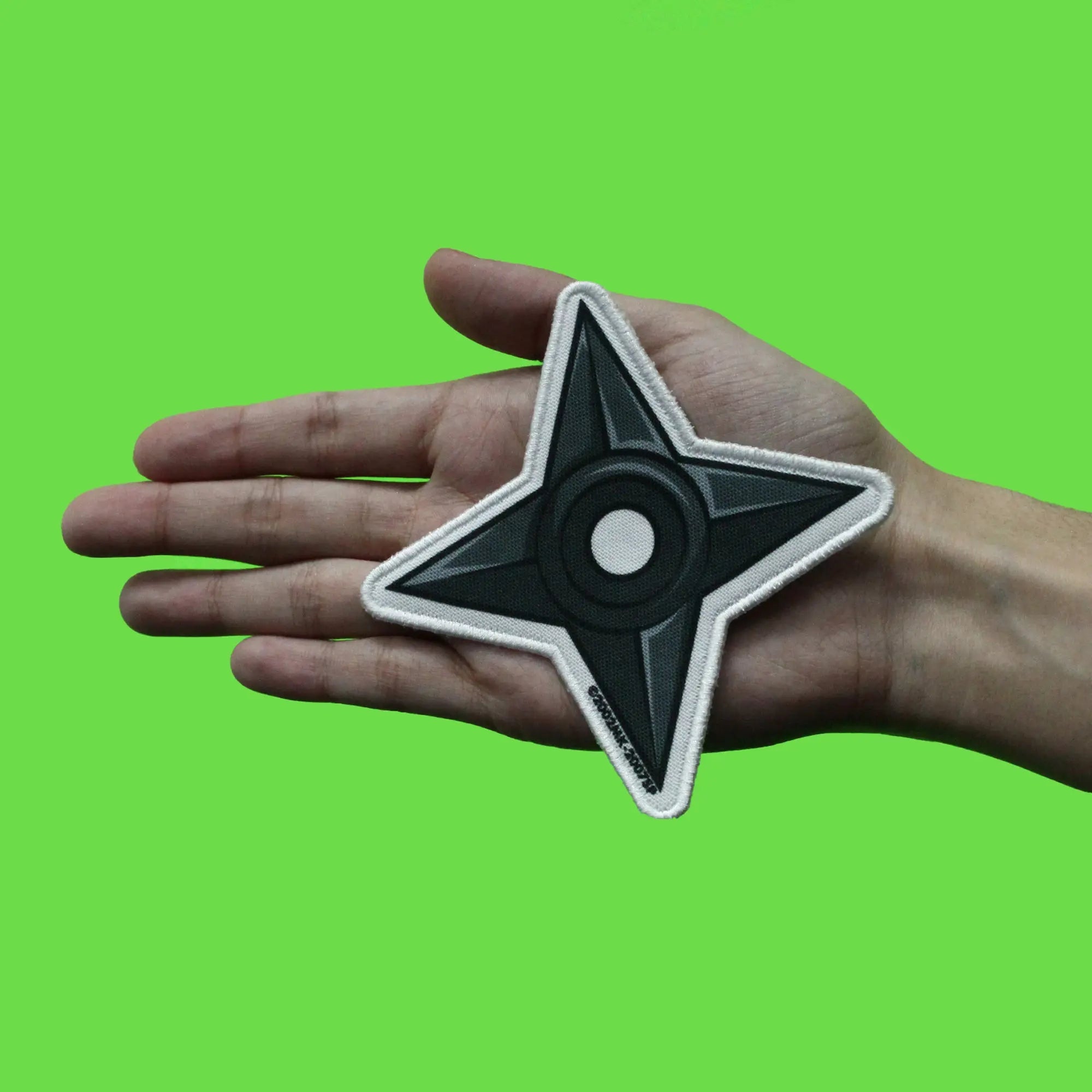 Ninja Star Shuriken Patch Naruto Shippuden Anime Sublimated Embroidery ...