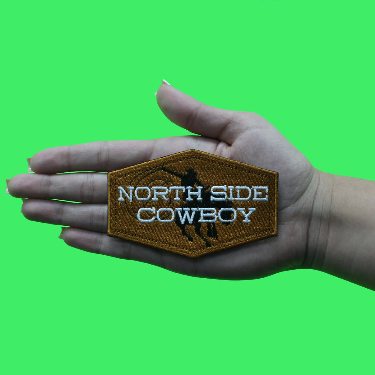 North Side Cowboy Patch Western Rodeo Horse Embroidered Iron On – Patch ...