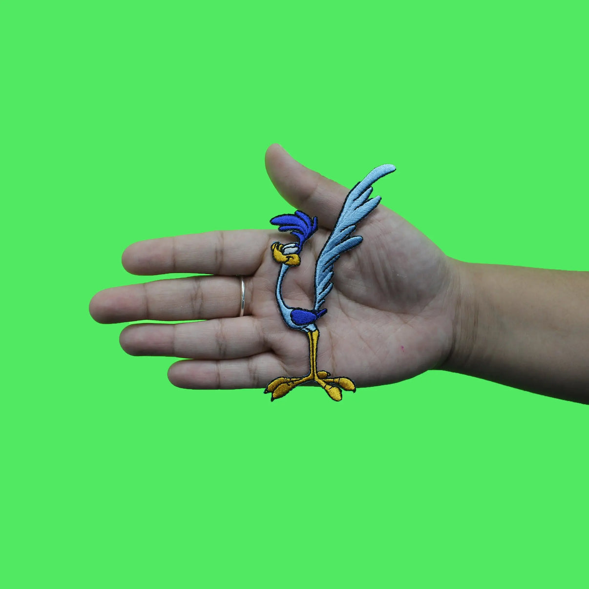 Official Road Runner Standing Patch Looney Tunes Cartoons Embroidered ...