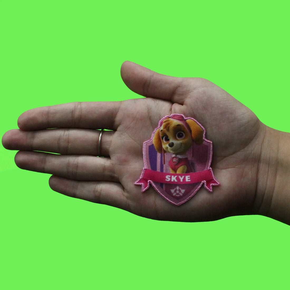 Paw Patrol Skye Patch Girl Kids Rescue Cartoon Sublimated Iron On ...