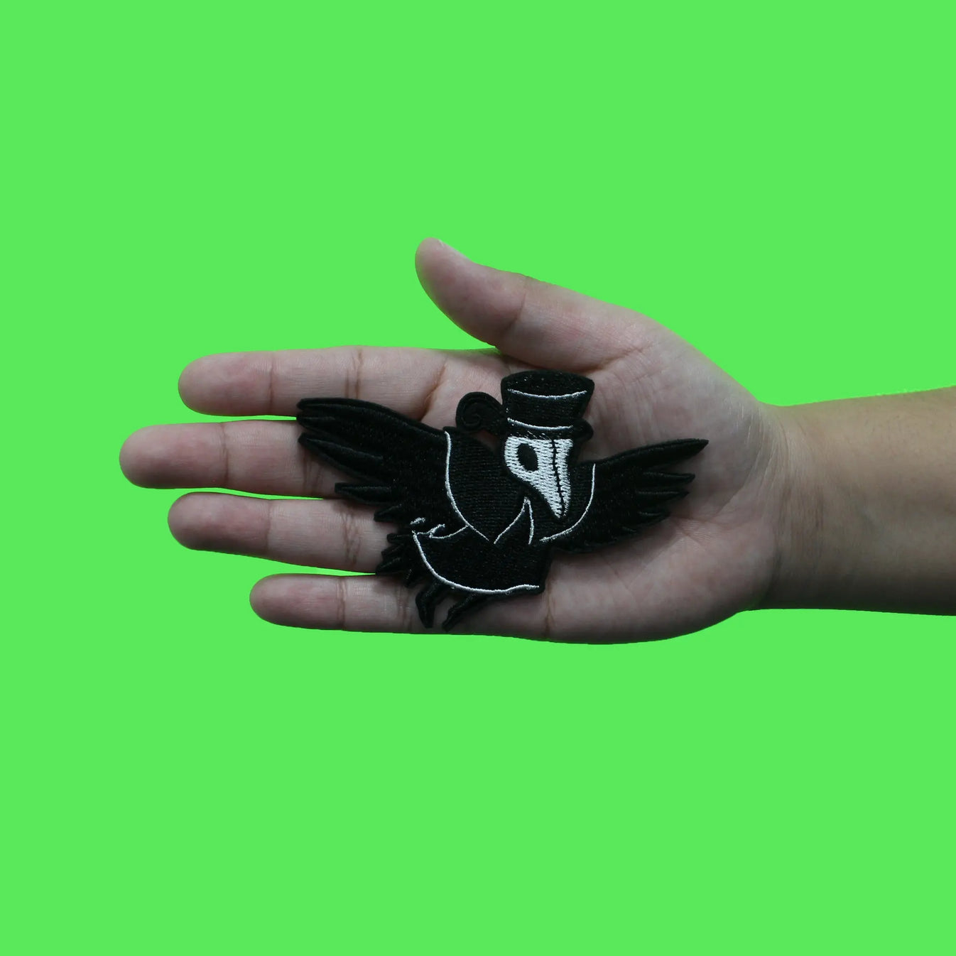 Plague Doctor with Moon Patch Renaissance Pandemic Horror Embroidered ...