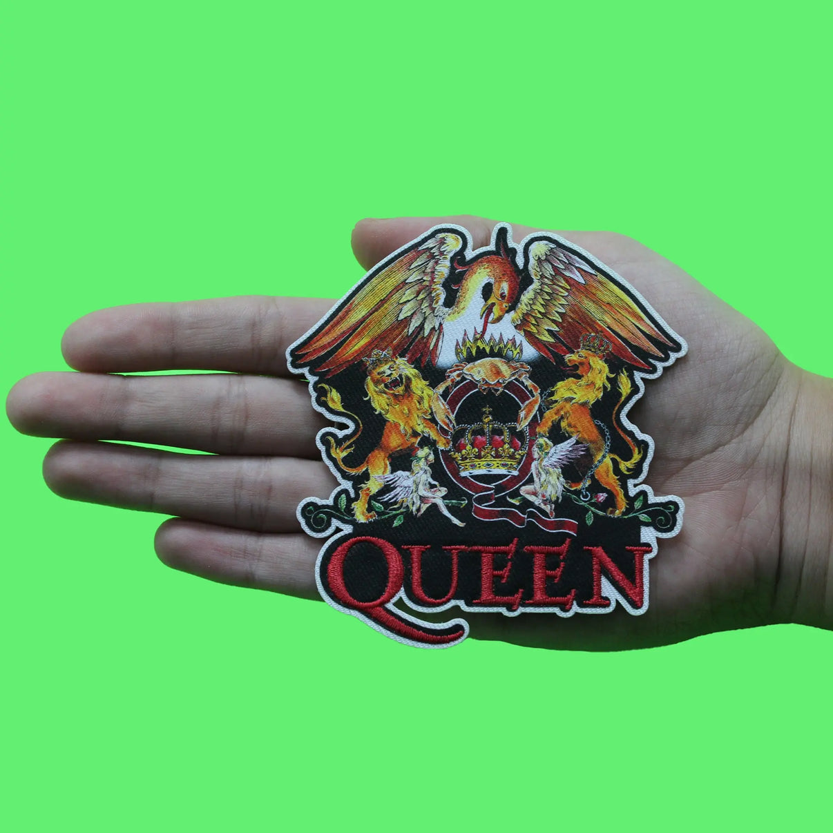 Queen Color Crest Patch Freddie Mercury Rock Sublimated Iron On – Patch ...