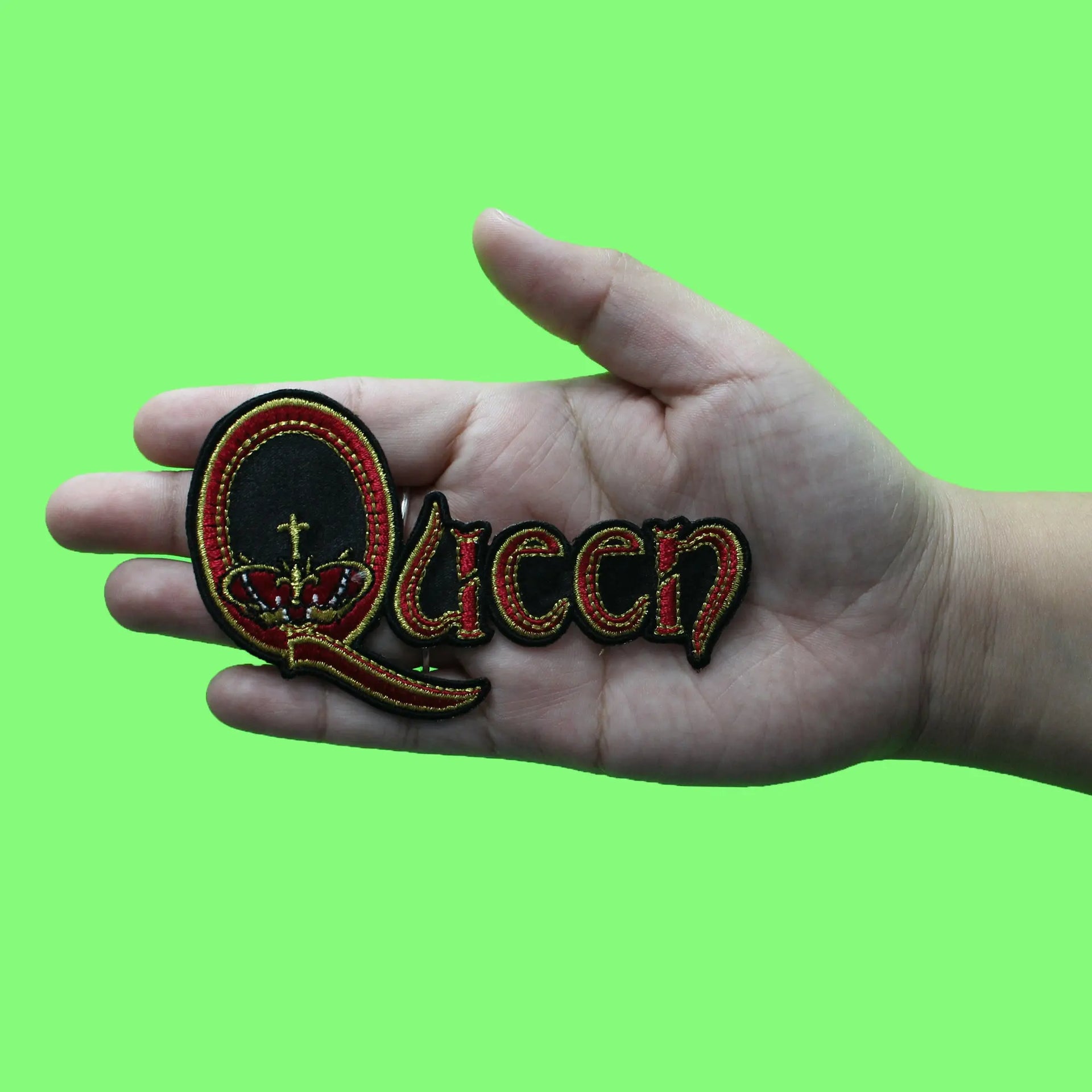 Queen Crown 1973 Logo Patch Classic British Rock Band Embroidered Iron – Patch Collection